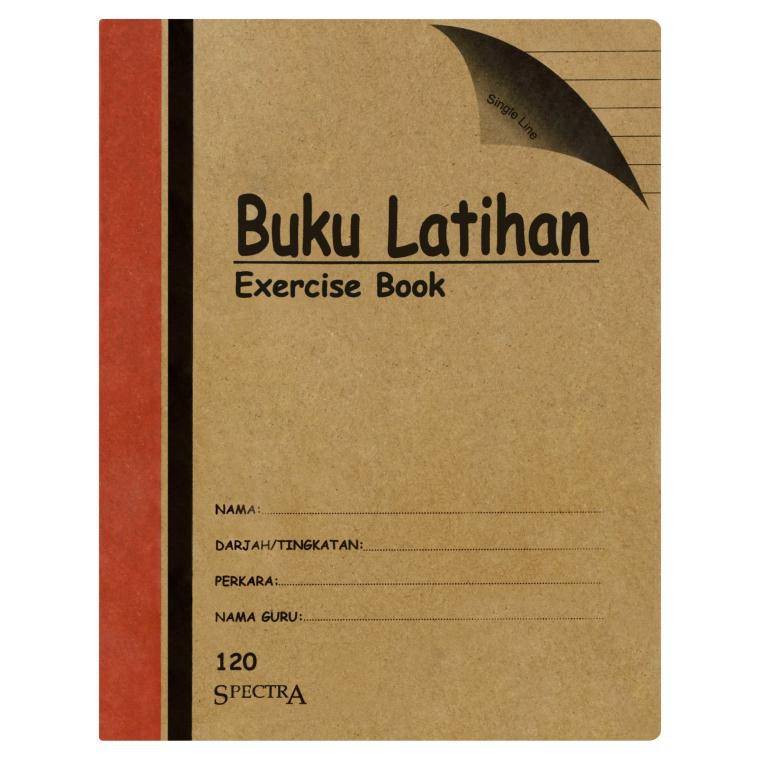 Exercise Book Single Line 120pg