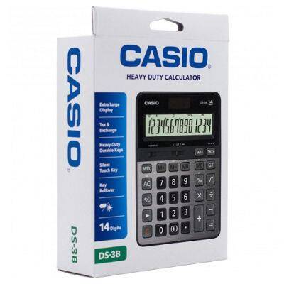 Casio Calculator DS-3B Heavy Duty Desktop 14 digits