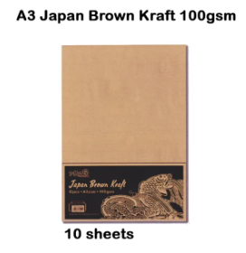 SHASHIN A3 JAPAN BROWN KRAFT PAPER JBK60441-9 (10'S)