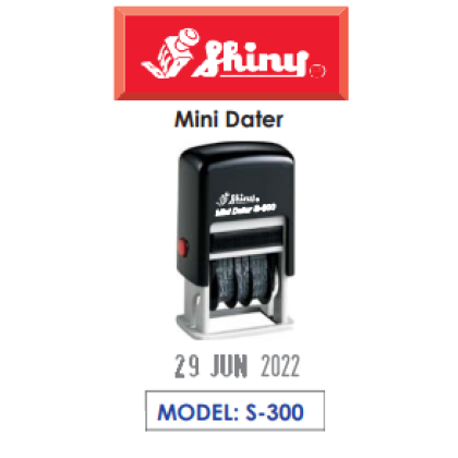 RUBBER STAMP SHINY S-300