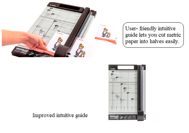 CARL A3 LIGHT DUTY PAPER TRIMMER DC-2A3N (462MM) 10 SHEETS