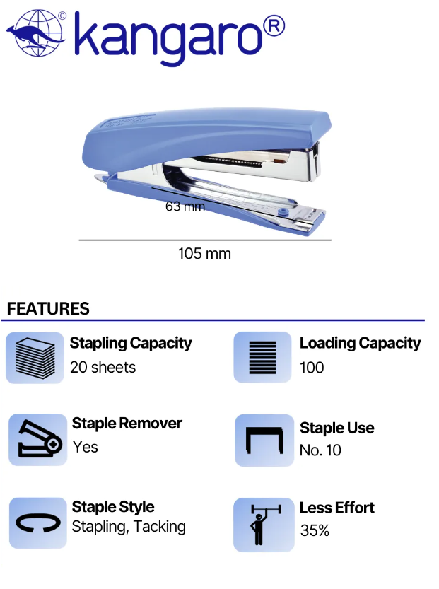 KANGARO STAPLER HD-10D
