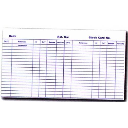Stock Card (12 X 20.5CM)