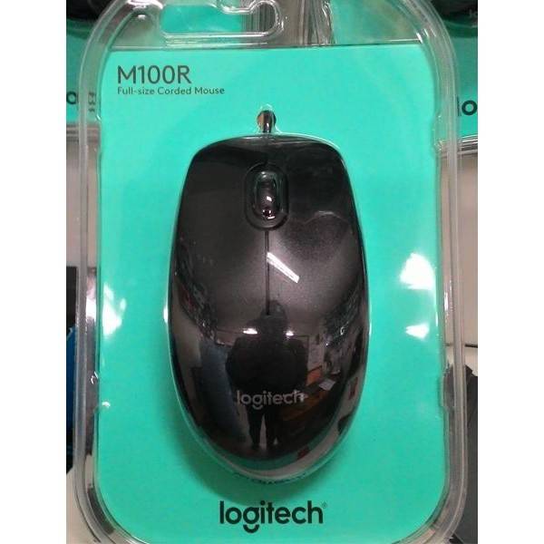 Optical Mouse Logitec (With wire)