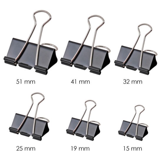half inch binder clips