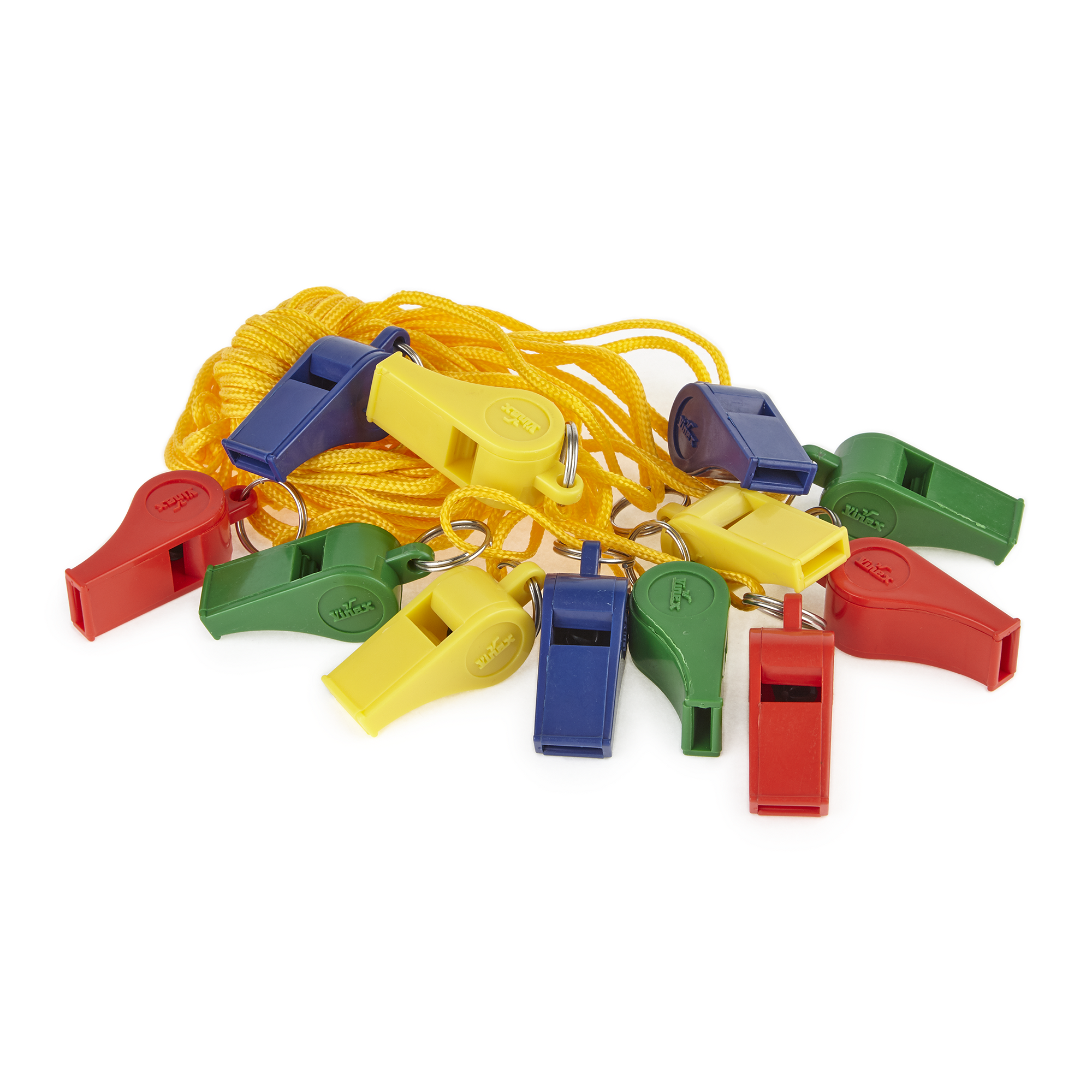 881 Plastic Whistle with String