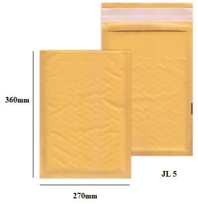 CBE JIFFYLITE MAILING BUBBLE BAG 270X360MM JL5