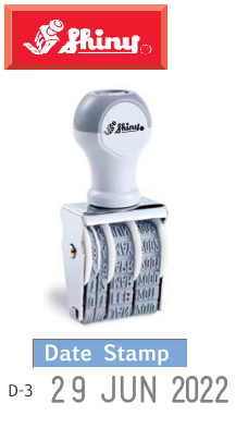 SHINY DATE STAMP 5MM D3