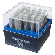 X-Tension Stamp 25PT Alphabet (EGRA-25MB)