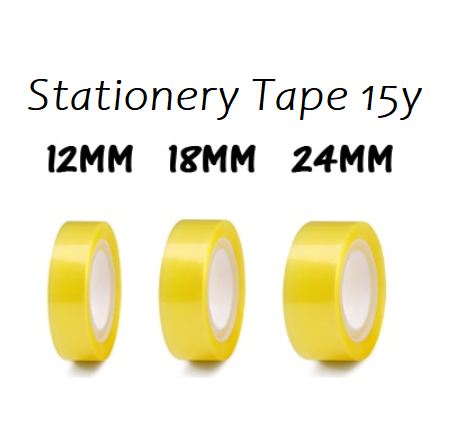 STATIONERY TAPE 12MM X15Y
