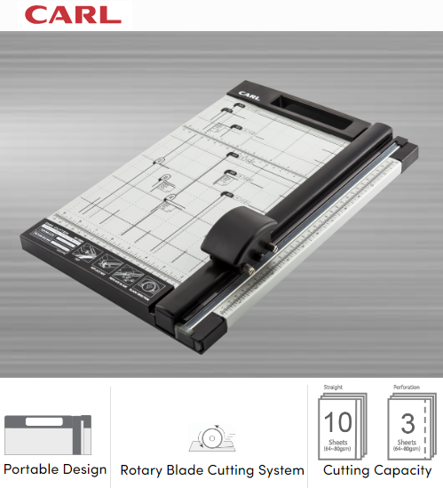CARL A3 LIGHT DUTY PAPER TRIMMER DC-2A3N (462MM) 10 SHEETS