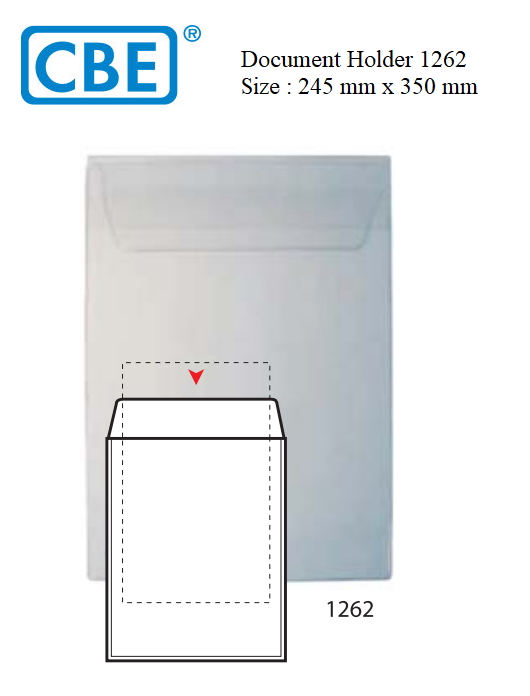 CBE DOCUMENT HOLDER (260MM X 370MM) 1262